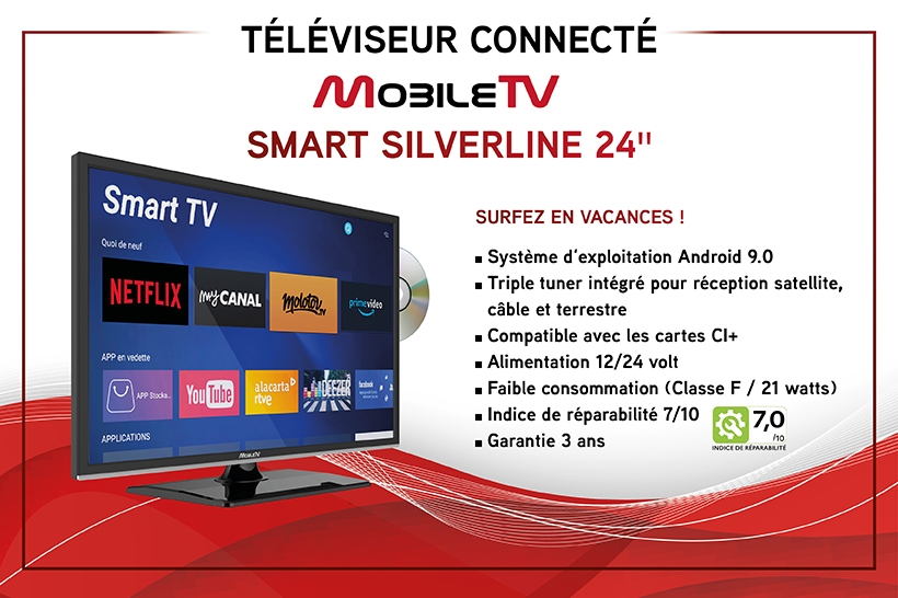 Silverline 24 DVDS2BT SMART
